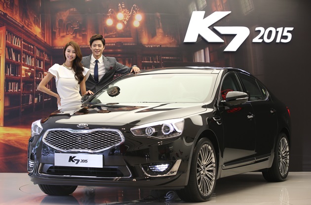 기아차, 준대형 프리미엄 세단 'K7 2015' 출시