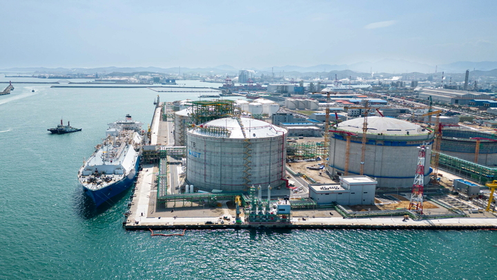 SK가스, LNG 터미널 시운전 … 울산항 LNG 시대 개막
